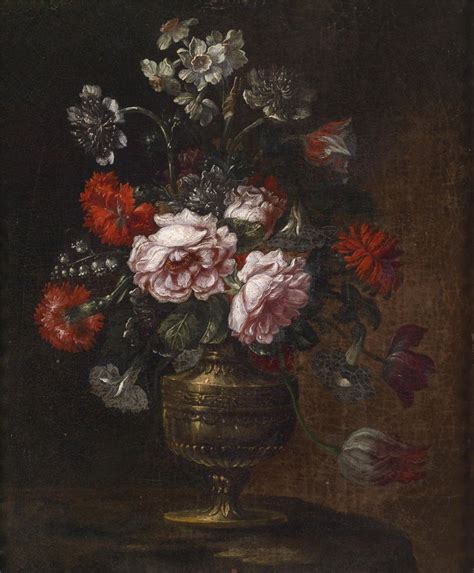 Classical Flowers Oil Painting 古典花卉油画