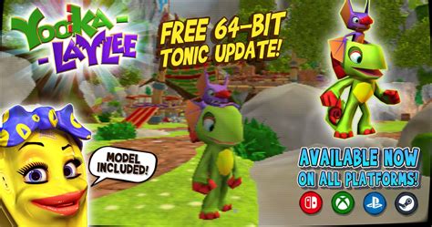 Go Retro With A 64 Bit Mode In Yooka Laylee