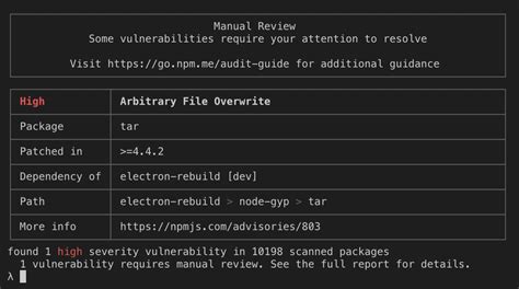 Vulnerability After Upgrading To 184 · Issue 291 · Electronrebuild
