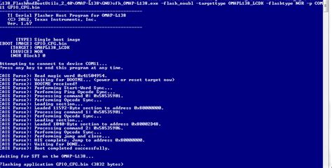 Booting Of The Processor In The OMAP L138 DSP ARM9Development Kit Processors Forum