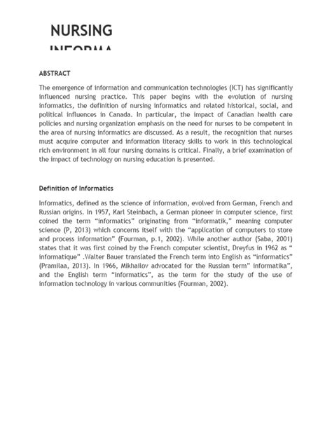 Ramos Andrea Supplemental Notes Pdf Nursing Health Informatics