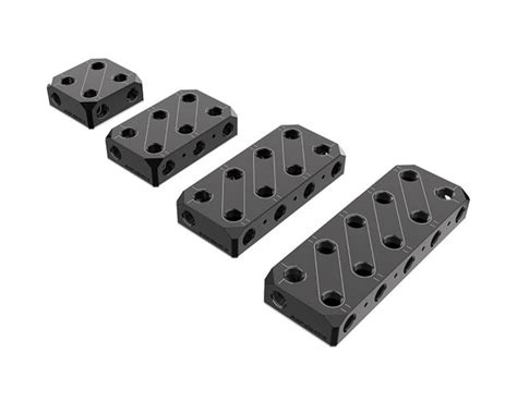 Bykski Versatile Pom Fluid Distribution Routing Block Engineered For 2 Bykski