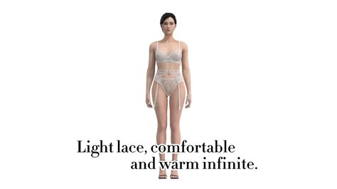 Custom Embroidery Lace Sexy Bra And Brief Sets Women Lace Underwear Soft