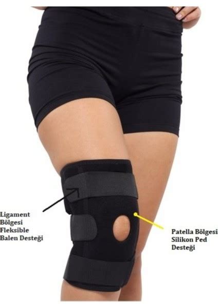 Destekli Patella Dizlik Ayarlanabilir Bedenli Menisküs Fiyatı