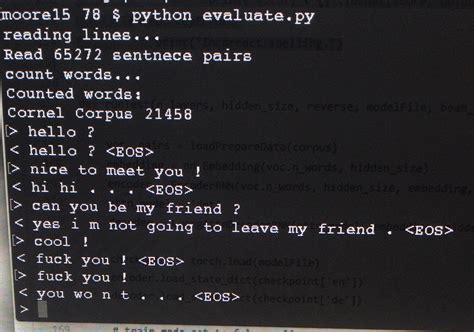 Github Jiachuandengchatbotpytorch