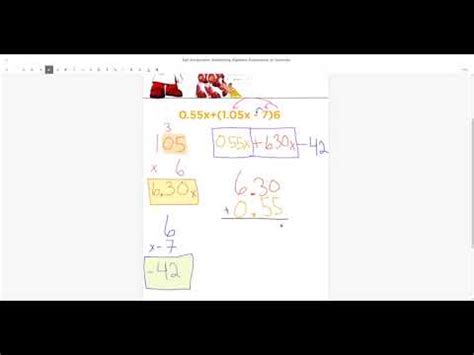 Simplifying Expressions With Distribution And Decimals YouTube