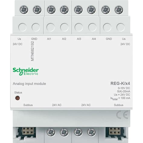 Schneider Knx Analog Giriş Mtn682192 Reg K4 Modül Extention Schneider Knx Analog Giriş Mtn682192 Reg K4 Modül Extention