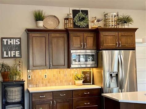 40 Best Decorating Above Kitchen Cabinets Ideas Home Decorating