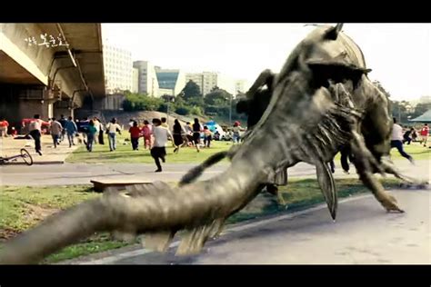 The Host Monster Statue