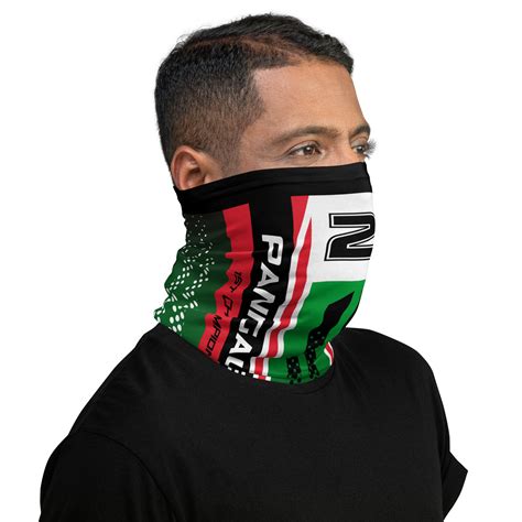 Designed Neck Gaiter Balaclava Buff Inspired By Ducati Panigale V2 Mpm Motorcycle Mat