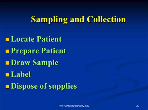Preanalytical Error Clinical Chemical Tests Ppt