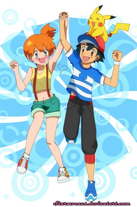 Pokeshipping Alola By Starmvenus Pokemon Ash And Misty Ash And Misty