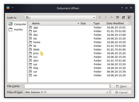 Open File Menu Does Not List All Directories · Issue 411 · Onlyofficedesktopeditors · Github