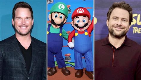 Chris Pratt Charlie Day To Voice Mario And Luigi In Super Mario Bros Film