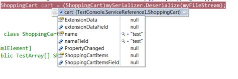 C Wcf Xml Deserialization Stack Overflow