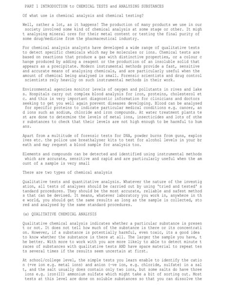 Pdf Qualitative Analysis Tests For Inorganic Gases Ions Cations And Anions Etc Dokumen Tips