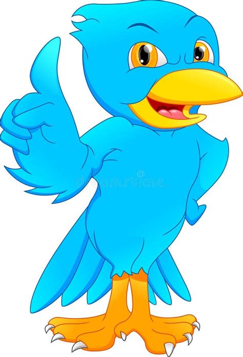 Desenhos Animados Bonitos Do P Ssaro Ilustra O Do Vetor Ilustra O De Wildlife Feliz