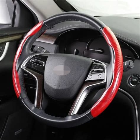 Badu Bg Капак за волан на кола 2pcs Универсален противоплъзгащ се автомобил Ултратънък шарка от