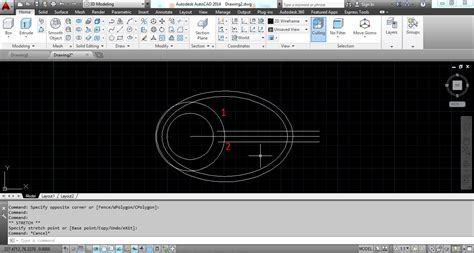Step By Step Procedure To Create Elliptical Component Drawing Using AutoCAD Software