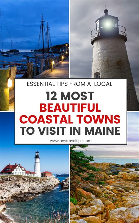 12 Most Beautiful Coastal Towns In Maine Maine Coastal Vacation Spots