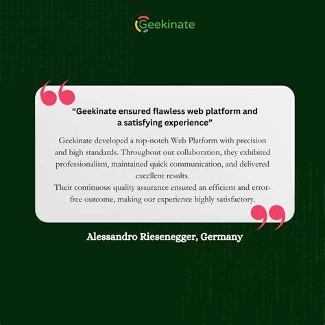 Clienttestimonial Geekinate Webdev Happyclients Websitedesign