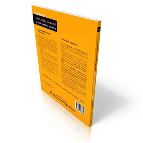 Aprender Html5 Css3 Y Javascript Con 100 Ejercicios Prácticos