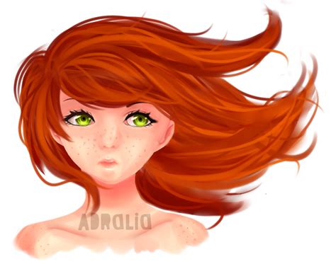 Redhead By Adraliaart On Deviantart Redhead By Adraliaart On Deviantart