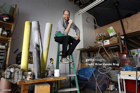 Artistsculptor Joshua Callaghan Is Photographed For Los Angeles News Photo Getty Images