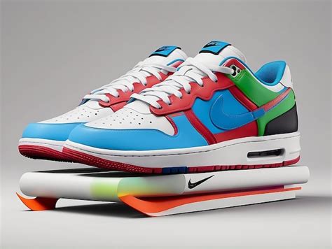 Personalized Shoe Design Nike By You Customization Tool Premium Ai Generated Image