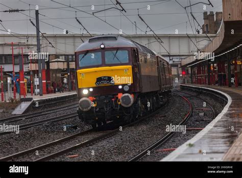 West Coast Railways Class 57 Diesel Locomotive 57601 Hauling A