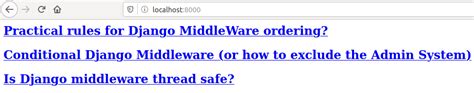 Getting Started With Django Middleware Paweł Fertyk