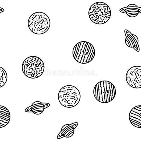 Earth World Planet Globe Map Vector Seamless Pattern Stock Illustration Illustration Of