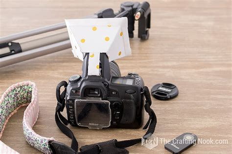 DIY Flash Diffuser For DSLR Built In Pop Up Flashes The Crafting Nook