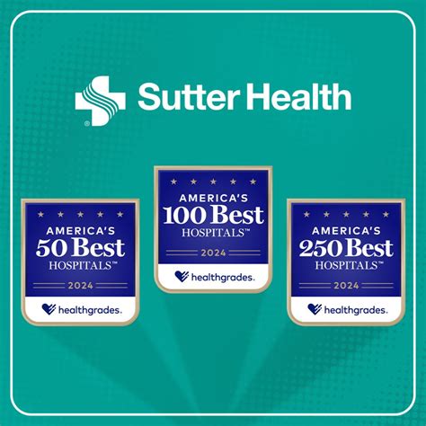 Healthgrades Recognizes 10 Sutter Hospitals As Americas Best Vitals