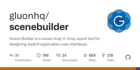 home · gluonhq scenebuilder wiki · github