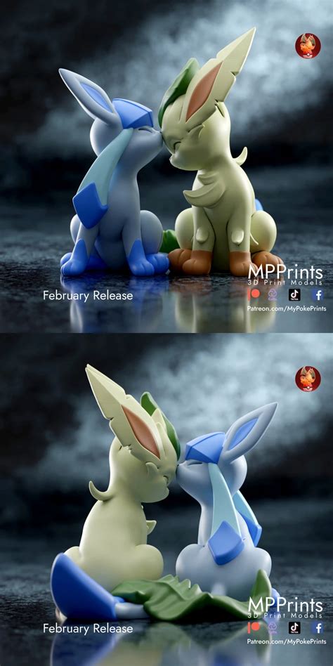 Glaceon And Leafeon Buy D Print Model Download Free Presetsfx Com
