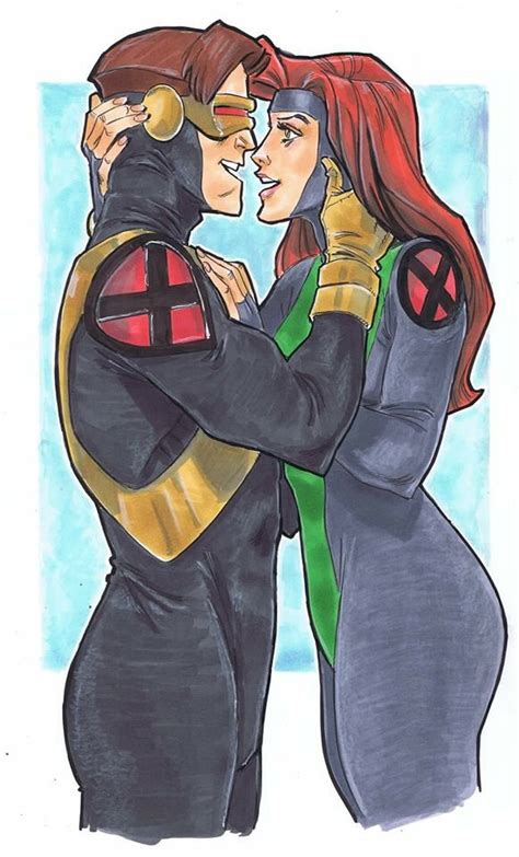 X Men Evolution Scott And Jean Kiss