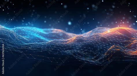 Neural Network Nexus Ai Driven Data Streams In Digital Science Stock Illustration Adobe Stock