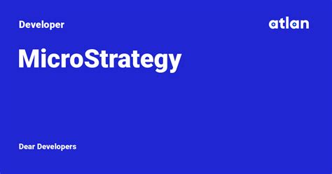 Microstrategy Developer