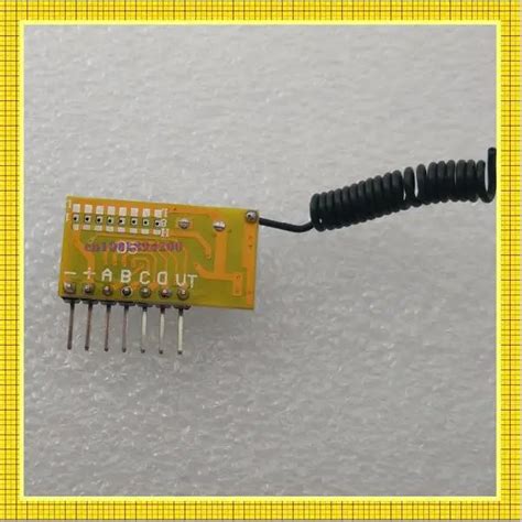 Buy Remote Transmitter Receiver Decoding Rf Module Momentary Superheterodyne Online In India