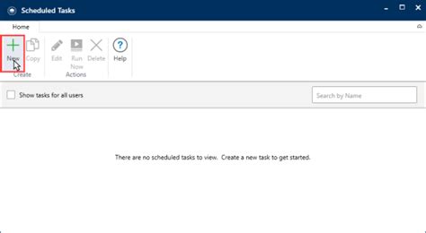 create a new task using the jet excel add in scheduler jet