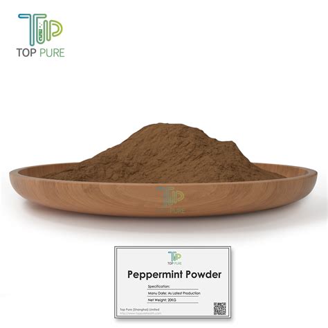Toppure Health Plant Extract Peppermint Powder