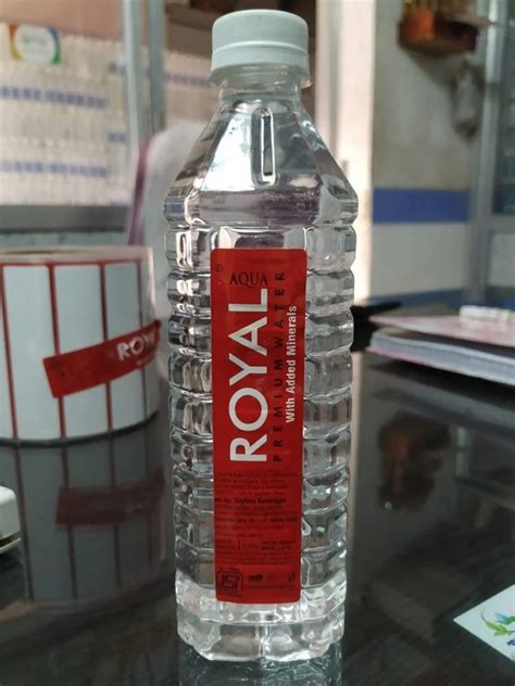 Royal Water Bottle At Rs 30piece Water Bottle In Hyderabad Id 2853175106548
