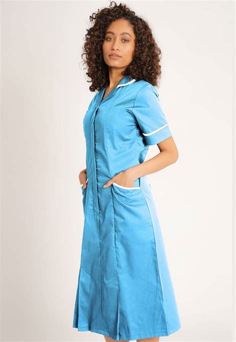Light Blue Nurse Dress The Work Uniform Company