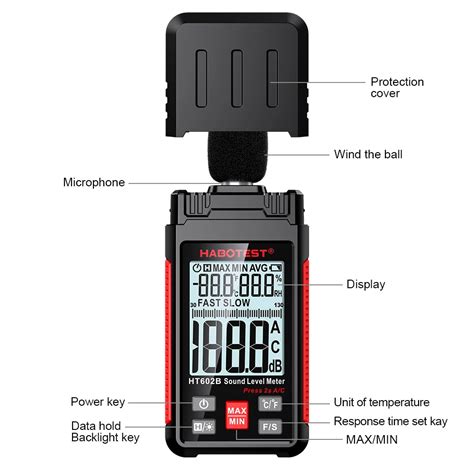HABOTEST HT602 Sound Level Meter