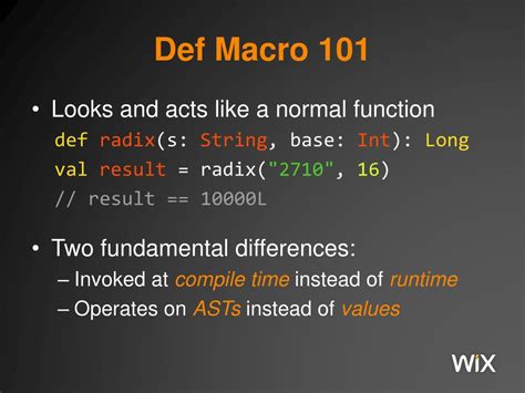 Ppt Leveraging Scala Macros For Better Validation Powerpoint Presentation Id5359324