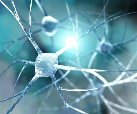 Close Up Neuron Neural Network Stock Illustration Illustration Of Space Digital 183549857