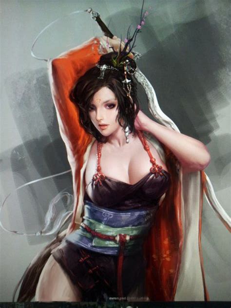 ArtStation Sexy Du Showwhy Fantasy Images Fantasy Women Fantasy Girl Character Art