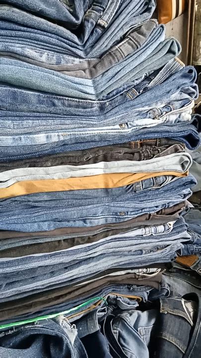 กางเกง ยีน ส์ ลี วาย แท้ มือสอง แท้ ขนาดเอว 30 32 กางเกงยีนส์มือสองแบรนด์ ชาย กางเกงยีนส์มือสอง