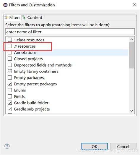 Eclipse项目中显示隐藏的文件怎么eclipse中隐藏的文件夹显示出来 Csdn博客